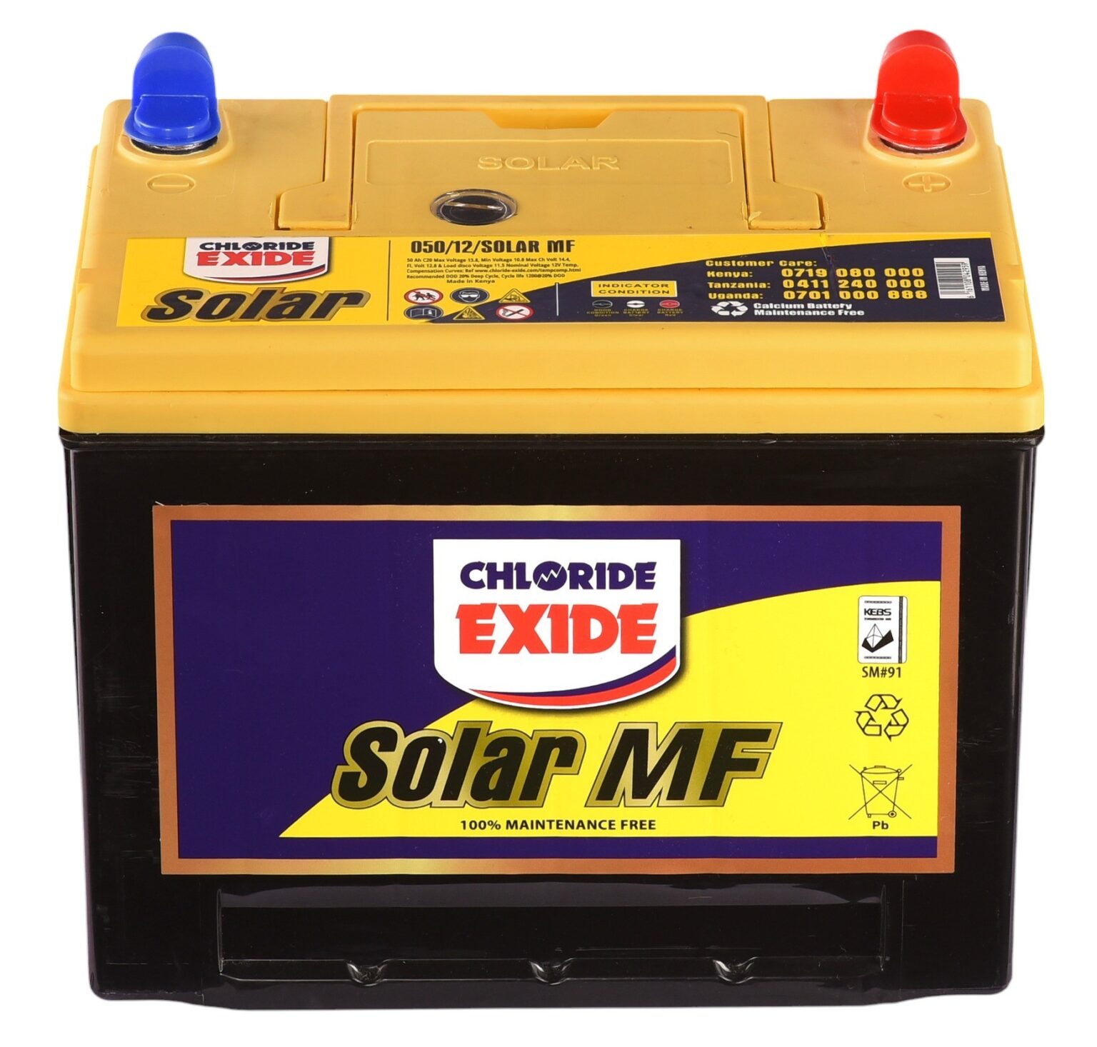 Chloride Exide Battery – 100Ah, 150Ah & 200Ah - Juval Innovations